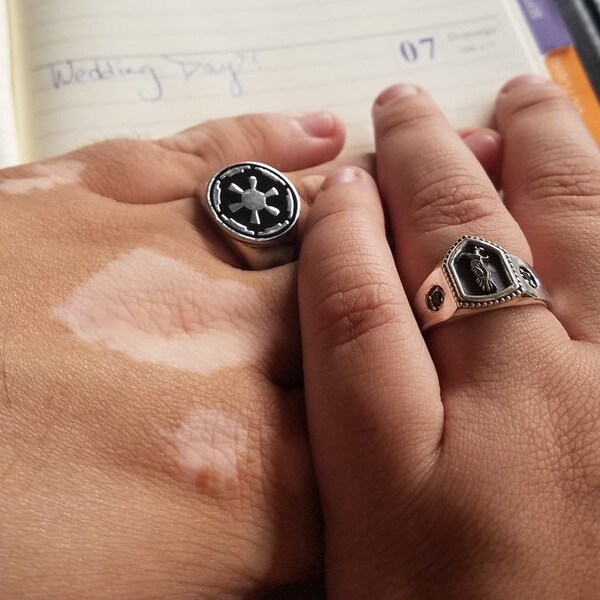 House Signet Ring - the Eagle - Sterling Silver - Etsy