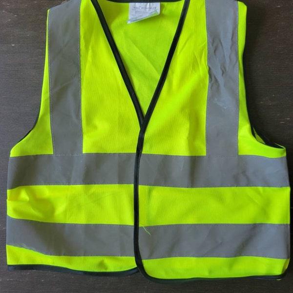Pink Reflective Vest Little Princess Printed Vest Hiviz Baby Child 6 ...
