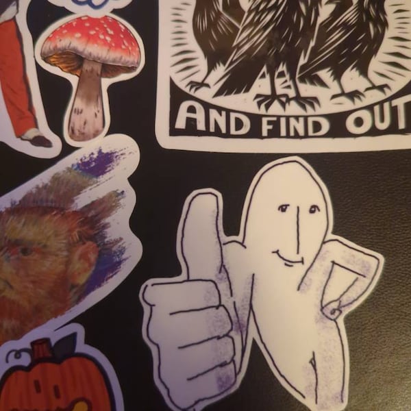 Cursed Reaction Meme Stickers - Etsy