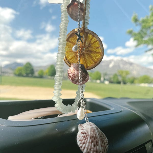 Beach Bag Charm – Gold Seashell, Starfish & Pearl Purse Accessory ...