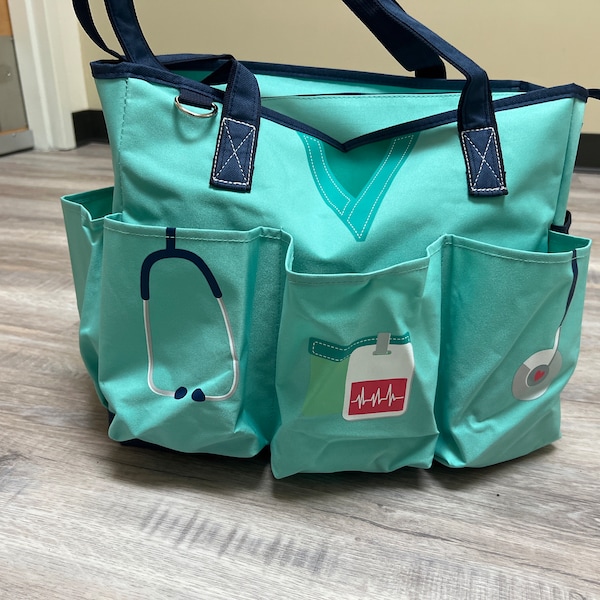 Nurse Tote With Monogram, Doctor Tote With Monogram, Nurse Bag ...