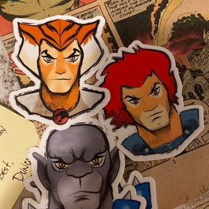 Thundercats Vinyl Stickers - Etsy