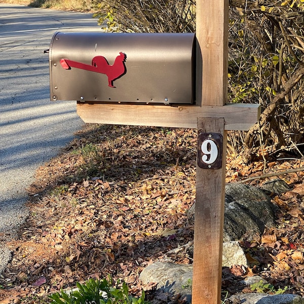 Tile Address Post Numbers. Weatherproof Glazed Tile With Colors of Your ...