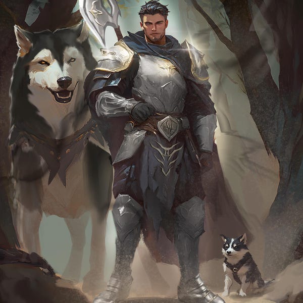 Custom Fantasy Character Commission, Personalized Character Portraits ...