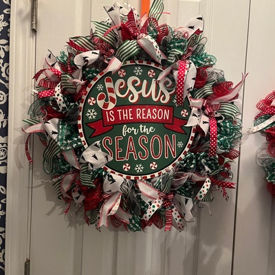 Vinyl Decal Wreath Decal Wreath Attachment Wreath Supplies Craft ...