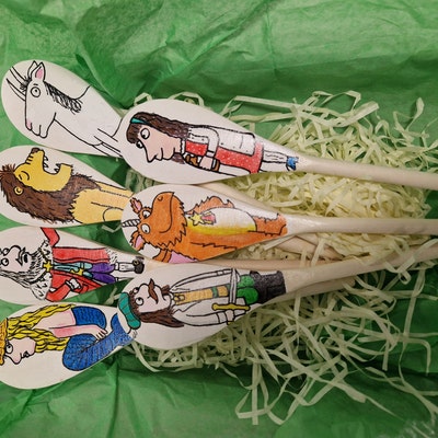 The Colour Monster Story Telling Spoons - Etsy