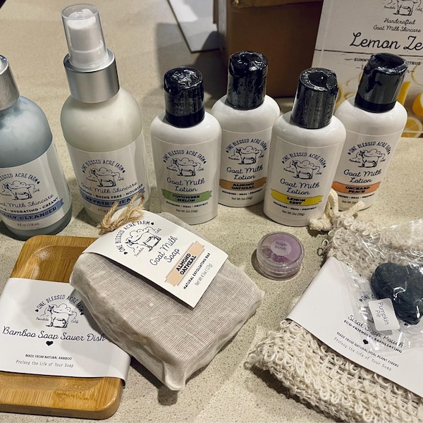 Bulk Goat Milk Lotion Set Hand Cream Multi Pack Goat Milk Body Lotion ...