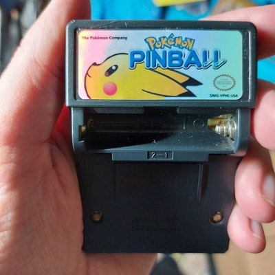 Pokemon Blue Gameboy Replacement Label Gloss or Holo - Etsy