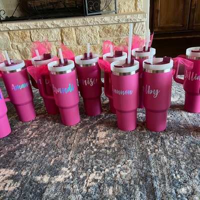 Happy Font Layered Decal, Vinyl Stickers For Tumblers, Water Bottles