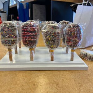 Cakesicle Cake Popsicle Stick Display Stand. This Listing is for a 12 ...