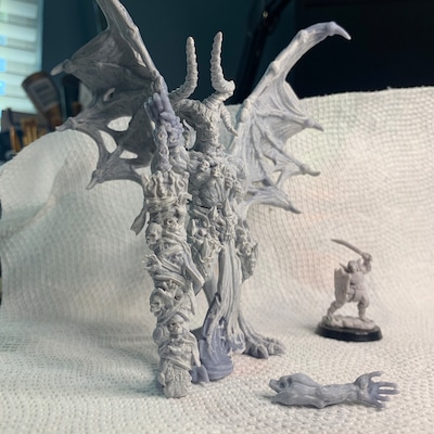 Cerberus Hellhound Miniature for Dungeons and Dragons - Etsy