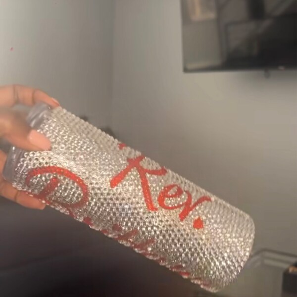 Delta Sigma Theta Bling Tumbler W/ Elephant on the Back. - Etsy