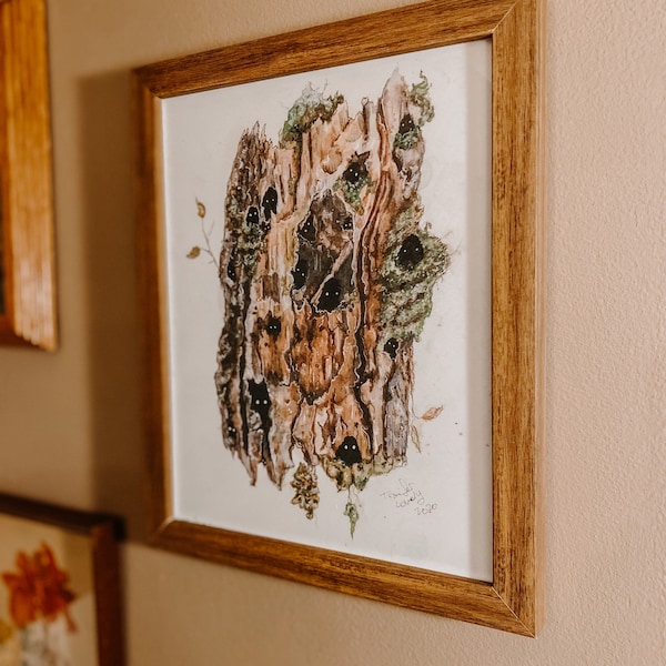 Tree Spirits, Art Prints, Watercolor Painting, Forest Art, Witch Art ...
