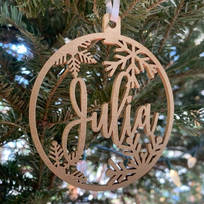 Custom CHRISTMAS Tree Baubles Christmas Tree Decor - Etsy