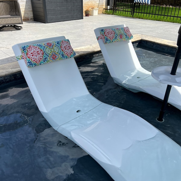Adjustable Ledge Lounger, Outdoor Chair Headrest Pillow - Etsy