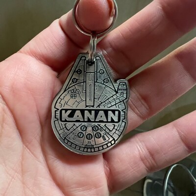 Futuristic Cyberpunk Keychain Color Changing Futuristic LED Keychains ...