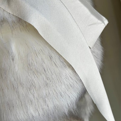 Ivory Faux Fur Coat Ivory Fur Jacket Bridal Fur Coat Faux - Etsy