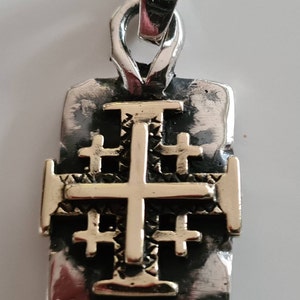 Cross of Lorraine Magnum PI Team Ring Sterling Silver 925 - Etsy