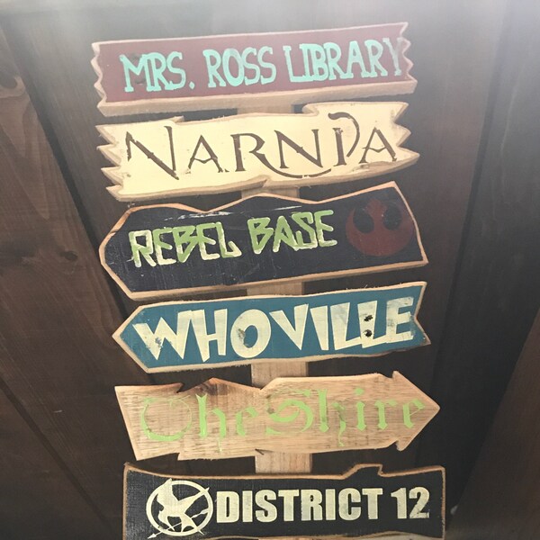 Story Book Signs FREE SHIPPING - Etsy