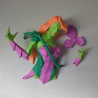 MEDUSA Papercraft PDF Template DIY 3d Model FanArt Paper - Etsy México