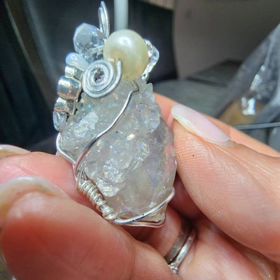 Crystal Cage Cage Pendant Cage Crystal Holder - Etsy