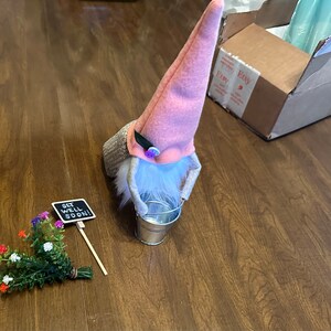 Handmade Spring Gnome, Birthday Gift Gnome, Teacher Gift Gnome ...