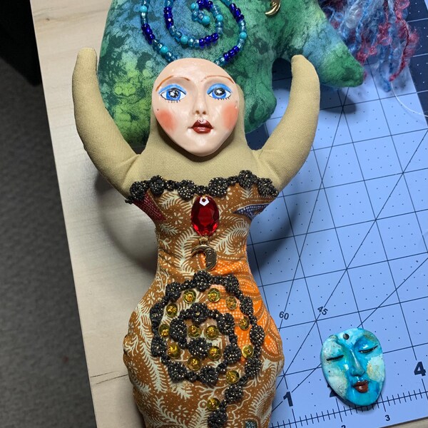 Polymer Clay Doll Hands Flesh Tone Hands Drilled AAFP - Etsy