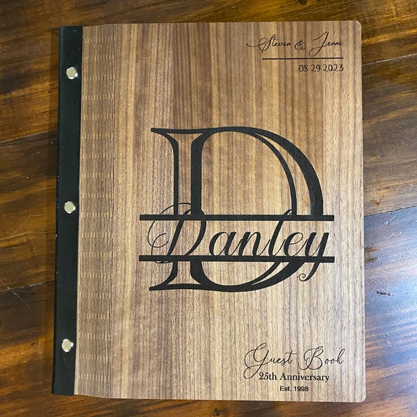 Wood Book Cover, Living Hinge, SVG, EPS Laser Cut File, 4 Sizes - Wood ...