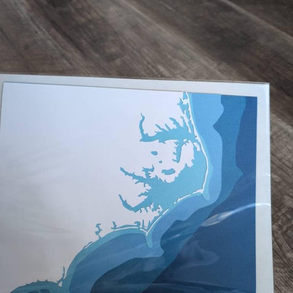 Outer Banks - Original 8 X 10 Papercut Art in Your Choice of Color - Etsy