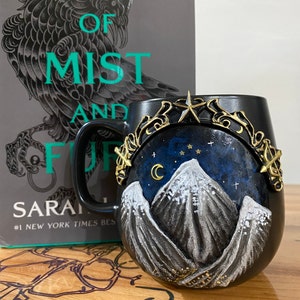 ACOTAR Mug Rhysand Inspired Mug Night Court ACOTAR Handmade ACOTAR ...