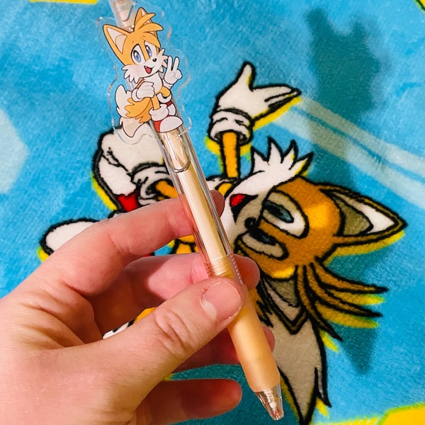 Sonic the Hedgehog Ballpoint Pens - Sonic, Tails, Knuckles, Amy Rose ...