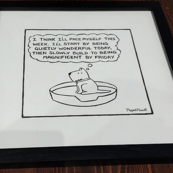 Daddy Puts on His Walking Boots - off the Leash Cartoons. Customizable ...