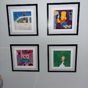 The Simpsons Nighthawk Diner Print, Scenic Simpsons Edward Hopper ...