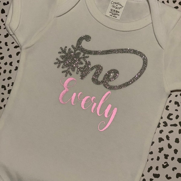 Snowflake 1 Svg, One Snowflake Svg, Onederland Svg, Winter Onederland ...