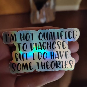 Funny Sticker Nurse Sticker Holographic Sticker, Xray Sticker, Dark ...