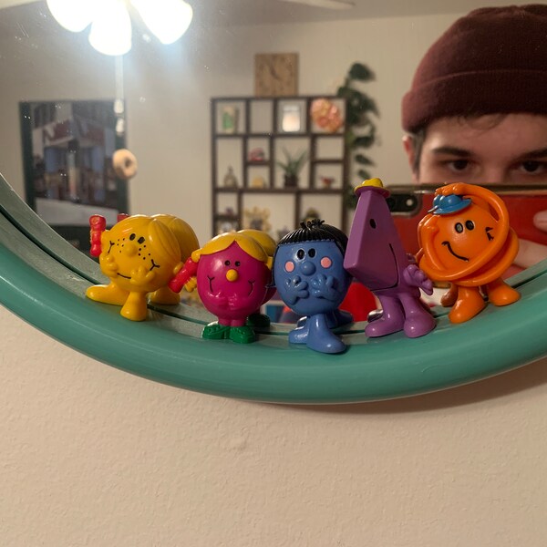 Vintage 1974 Mr. Rush From Mr. Men & Little Miss Arbys Mini PVC ...