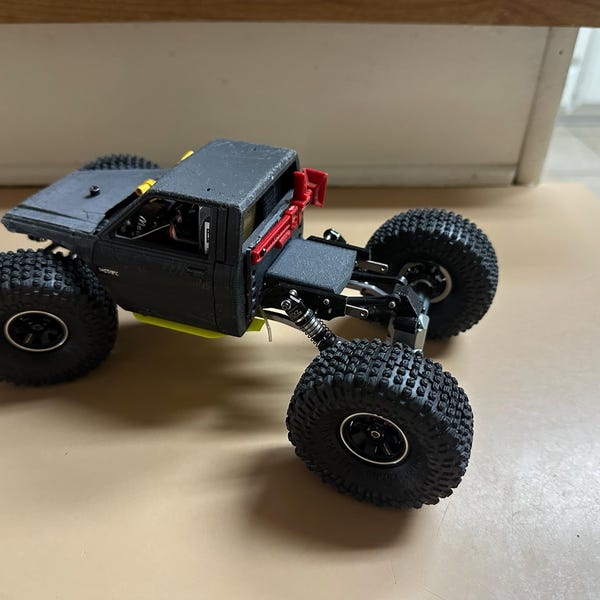 SCX24 Rear Axle Upper Link Riser: 3D Printed Anti-squat PETG - Etsy