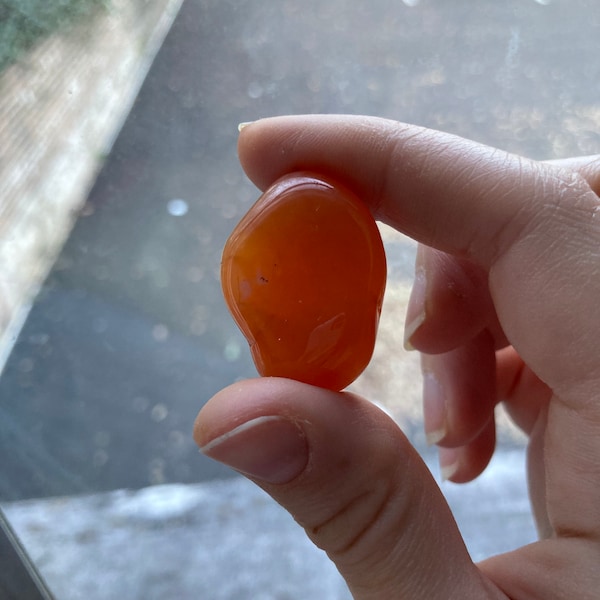 Carnelian Tumbled Stone - Multiple Sizes Available - Tumbled Carnelian ...