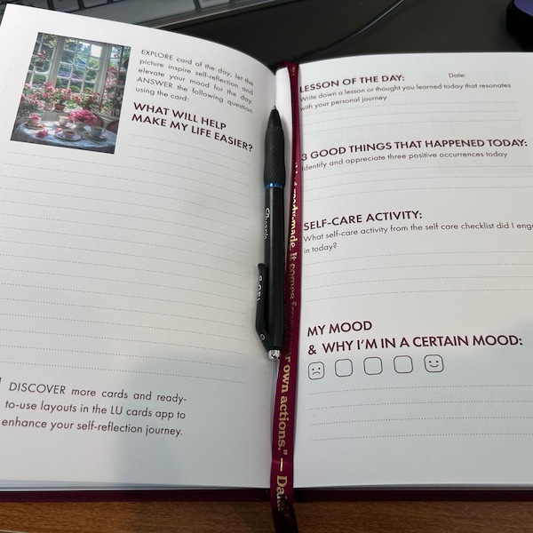 Personalized My Happiness Journal, Daily Reflection Planner ...