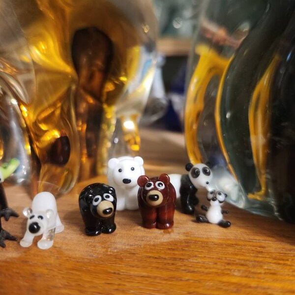 Miniature Glass Marbles - Wisteria Veil | Mini Bottle of Glass Marbles ...