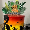 Lion King, Simba Personalized Cake Topper, Party Decoration ...