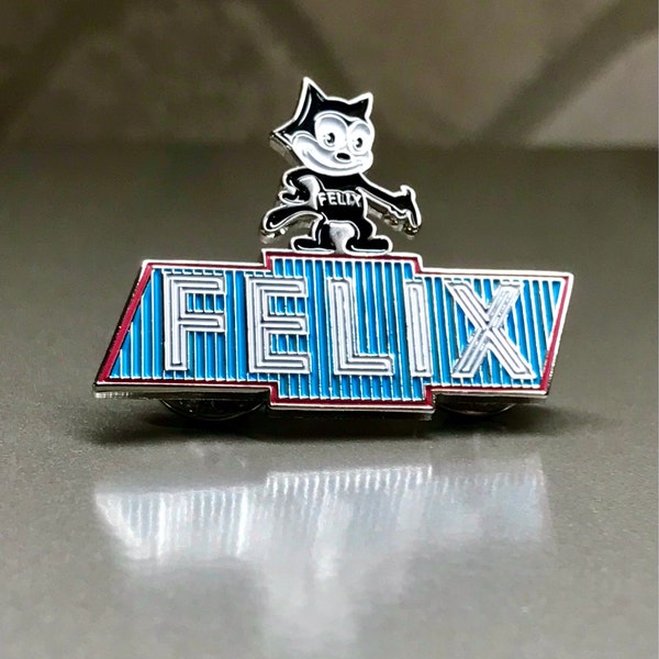 Felix Enamel Pin - Etsy