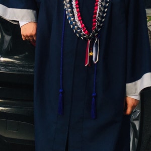 ELEMENTARY MIDDLE SCHOOL Graduation Lei 2022 Ribbon | Etsy