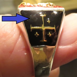 Past Master Ring Signet Ring Masonic Freemason Jewelry Master | Etsy