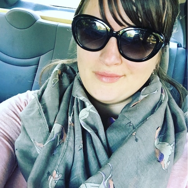 Navy Music Notes Print Infinity / Long Scarf Women's Accessories Gift ...