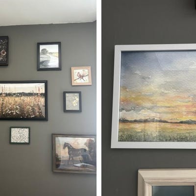 Watercolor Birth Month Flower Prints Floral Garden Collage - Etsy