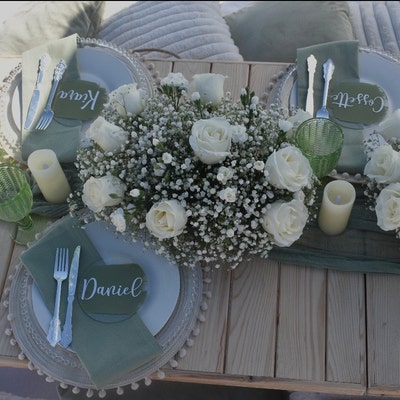 Custom Wedding Acrylic Hanger Tag Bridal Party Bridesmaid Gift Tag ...