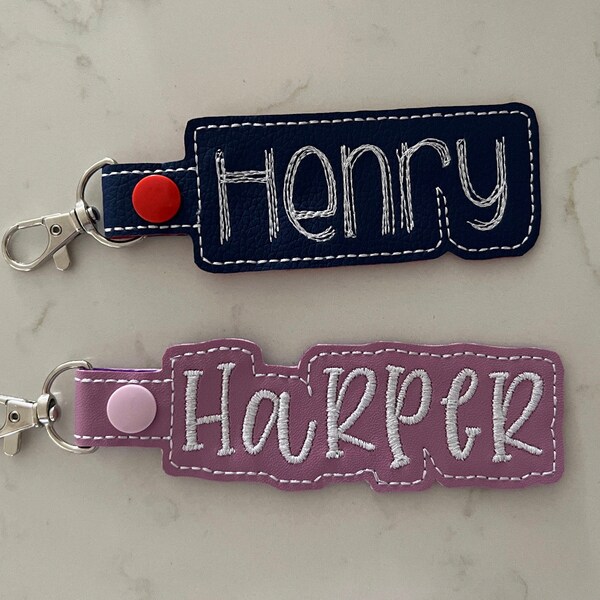 Name Tag Backpack Name Tag Name Keychain Glitter Name Tag Personalized ...