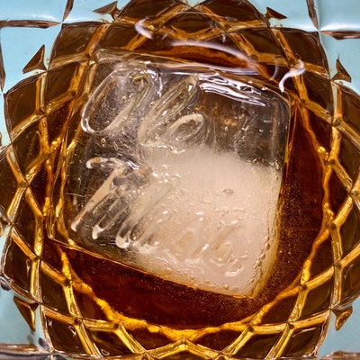 Custom Design Whiskey Ice Mold Ice Cubes Based on Your Image - Etsy