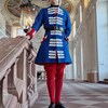 Medieval Houpelande for Men, Medieval Coat, Medieval Brocade Costum ...